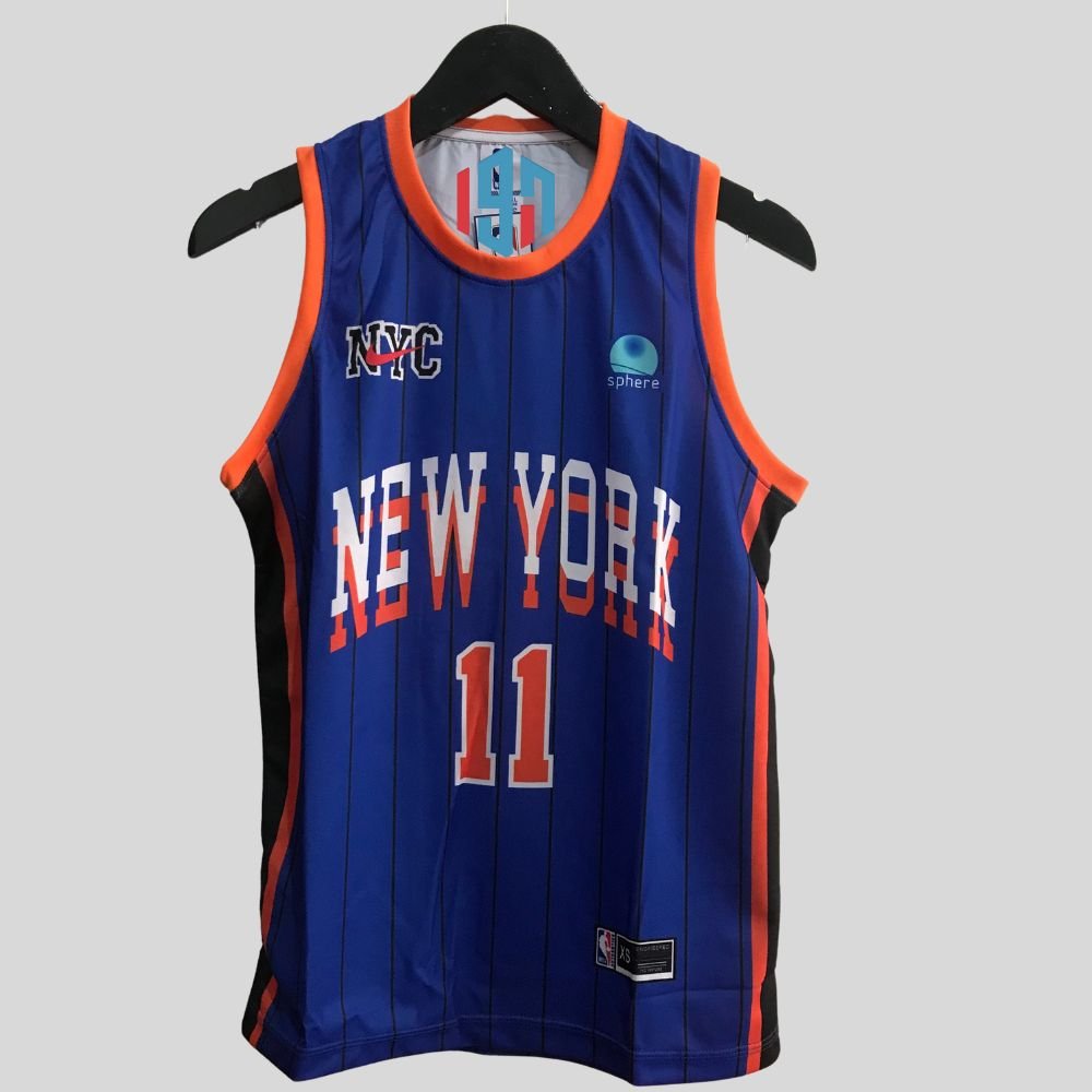 JALEN BRUNSON NEW YORK KNICKS #11 MEN'S CITY EDITION JERSEY BASKETBALL ...